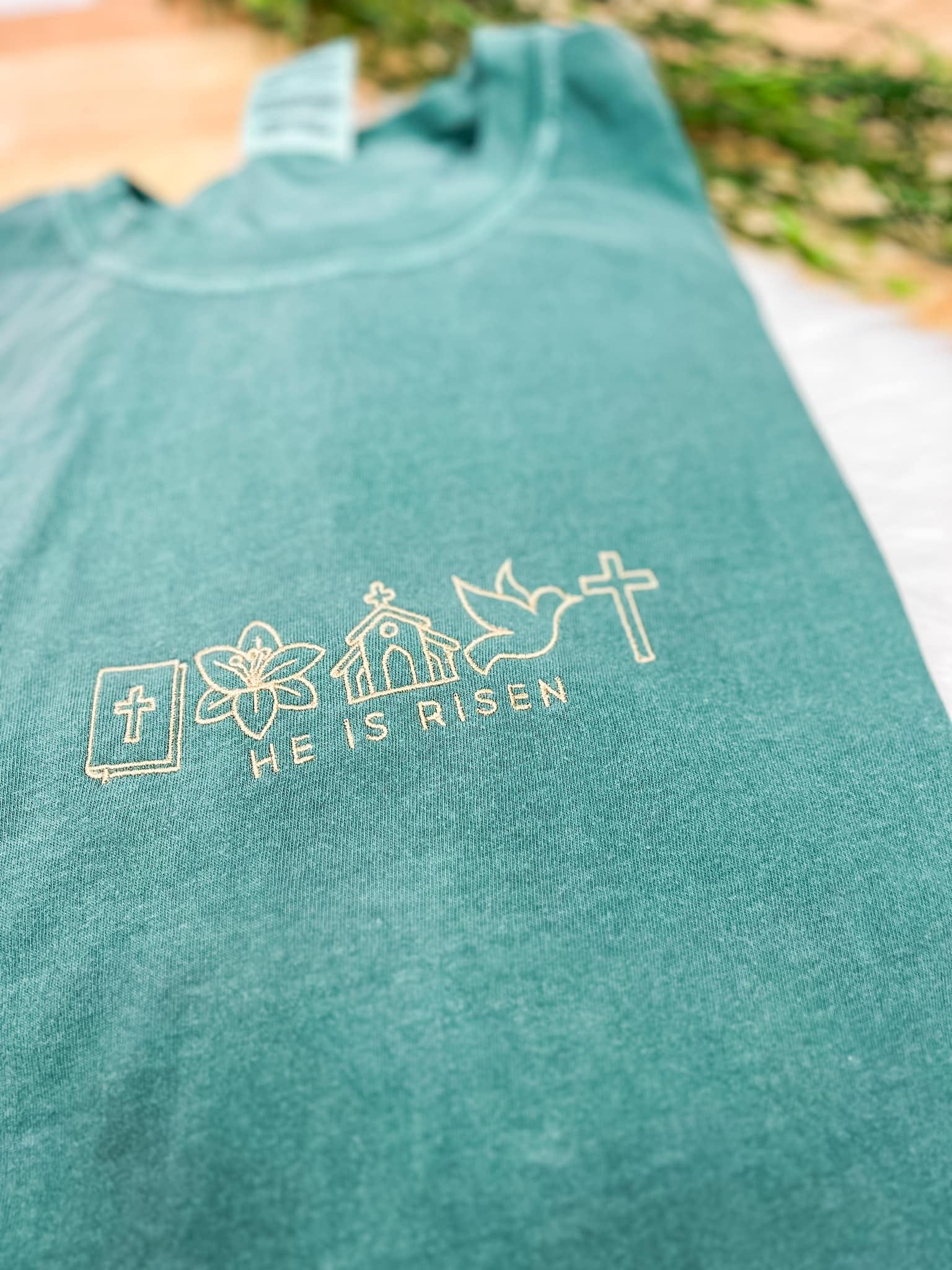 He Is Risen Icons | Shop 1091 Embroidery + Screen Print